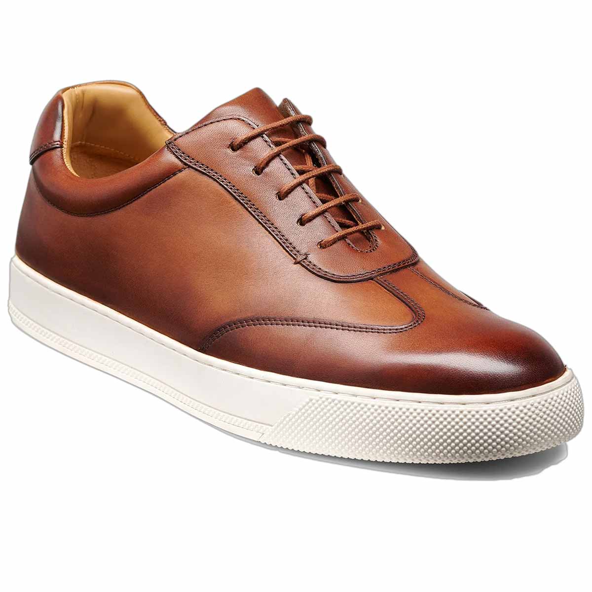 BARKER Stig Sneakers - Mens - Tan Alcohol Wash – A Farley Country Attire
