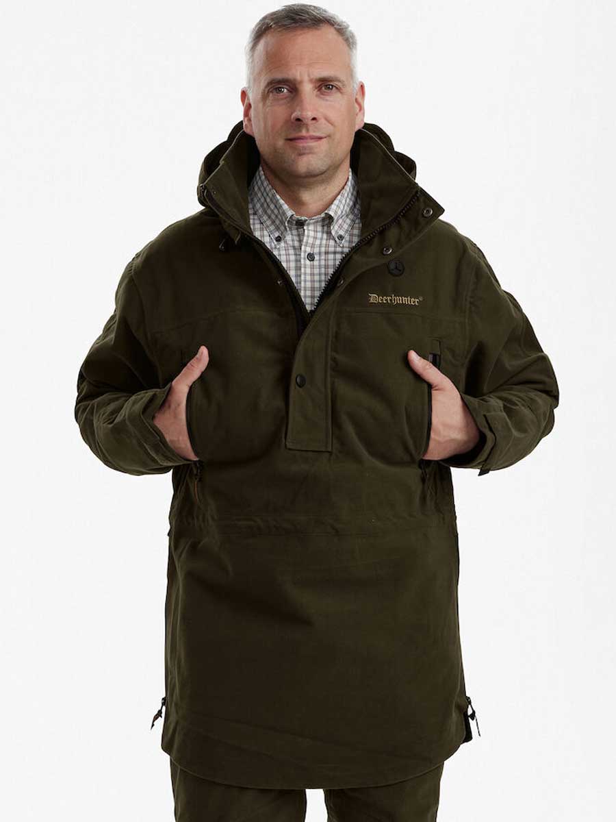 DEERHUNTER Pro Gamekeeper Smock - Mens - Peat – A Farley Country Attire