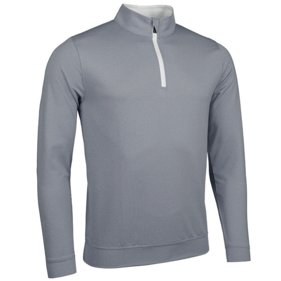 GLENMUIR Wick Quarter Zip Lightweight Golf Midlayer - Mens - Light Gre ...