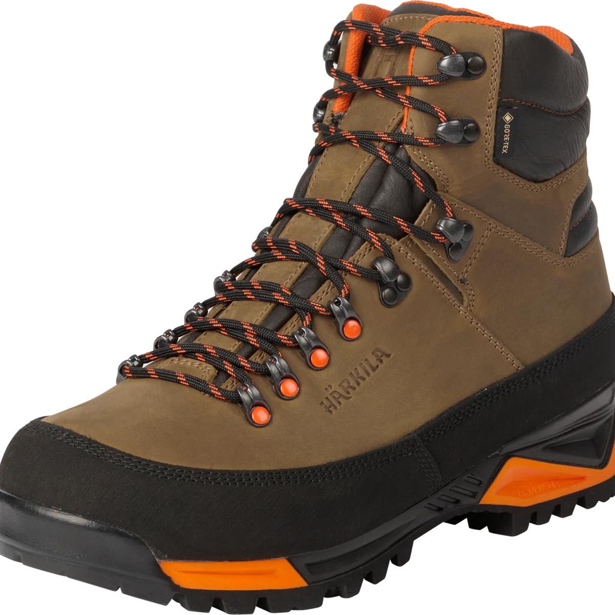 HARKILA Saxnas 7" GTX Boots - Mens - Mid Brown / Orange – A Farley ...