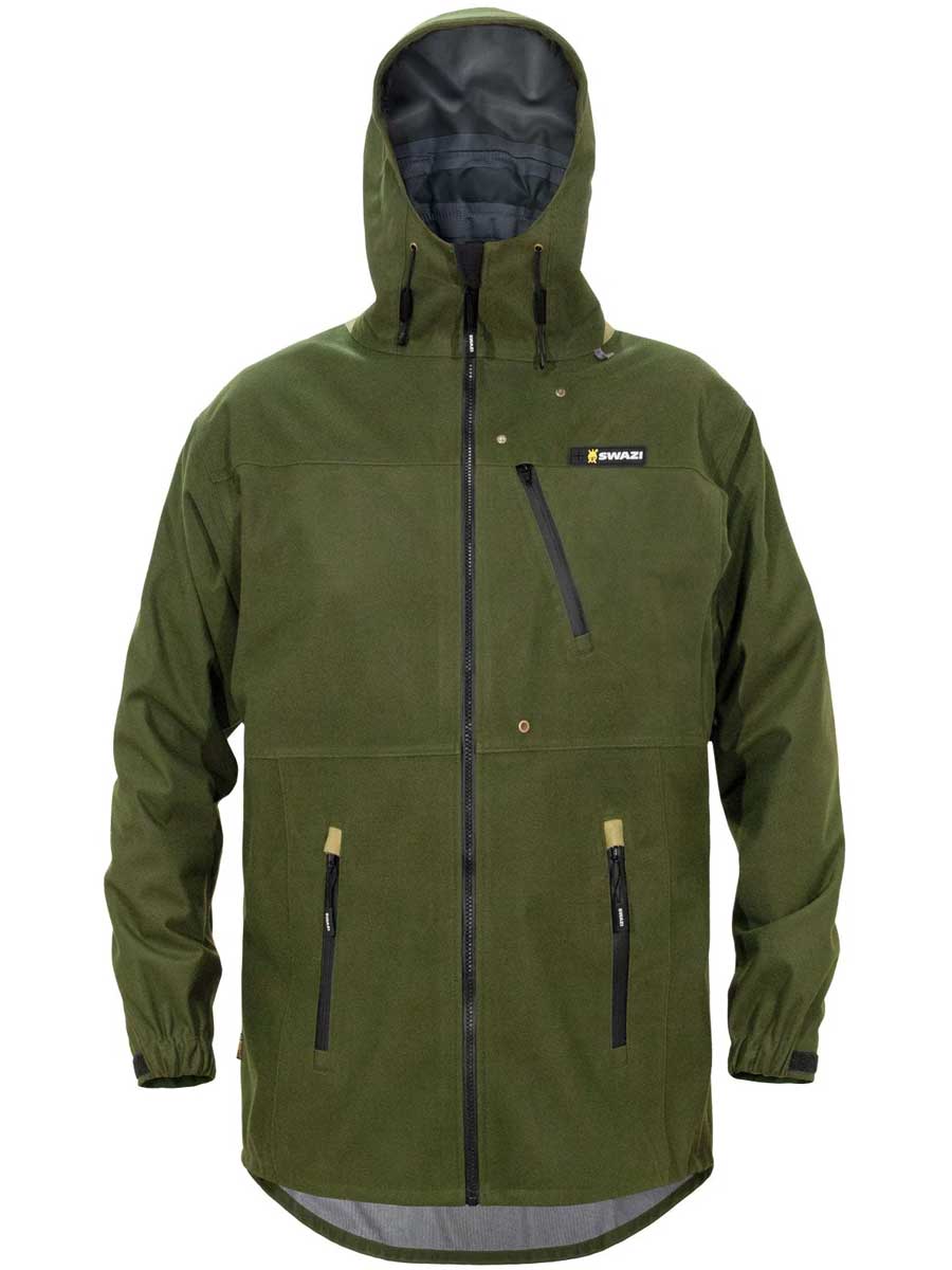 SWAZI Ibex Waterproof Hunting Jacket - Mens - Olive – A Farley Country ...