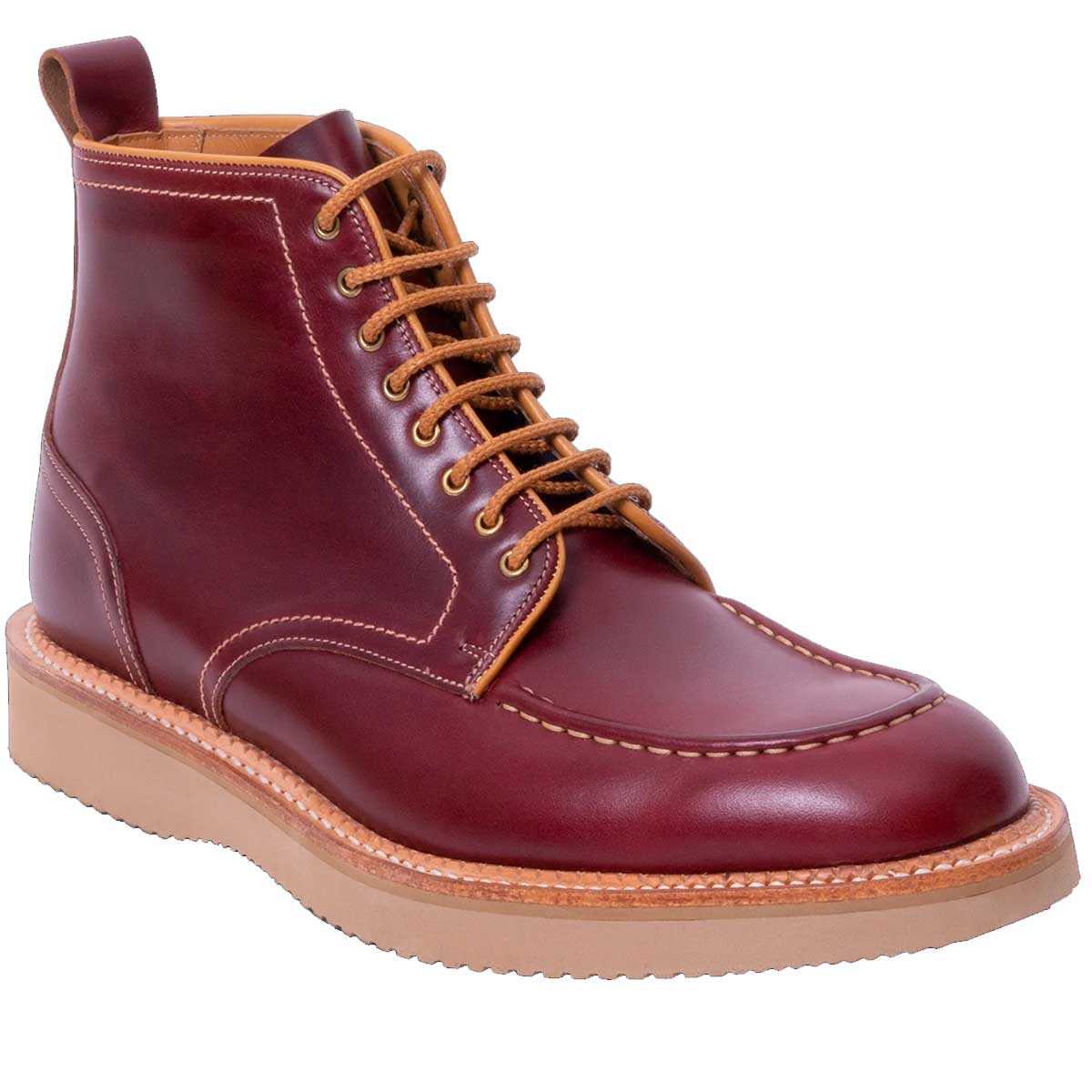 BARKER Indiana Boots - Mens - Burgundy Waxy Calf – A Farley Country Attire